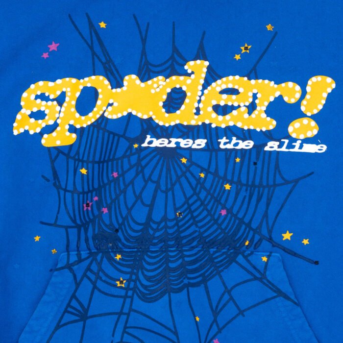 Sp5der TC Hoodie Blue - Sp5der